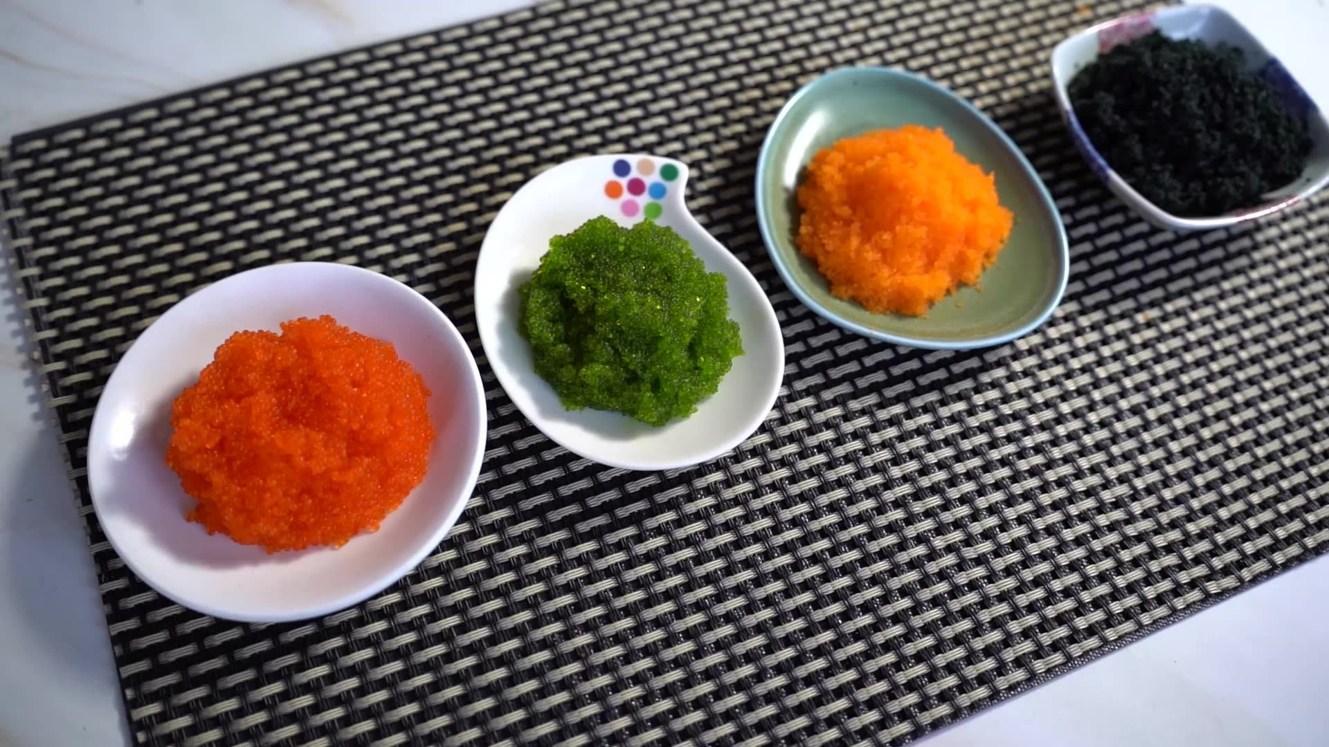 Gaishi Black Tobiko Price Flying Fish Egg Black Tobiko Caviar For Sale ...