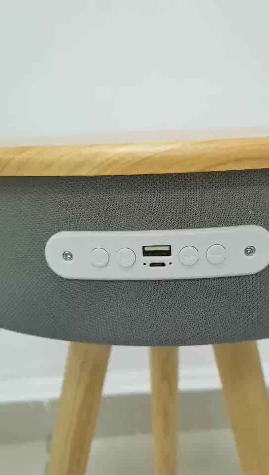 Mdf Wood Table Bluetooth Speaker Wireless Hot-selling Coffee Desk ...