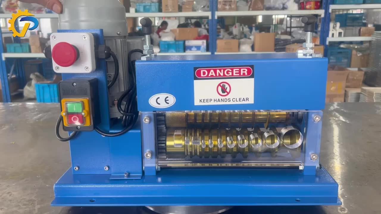 Chipeng Automatic Electrical Scrap Armor Flat Coax Wire Copper Wire ...