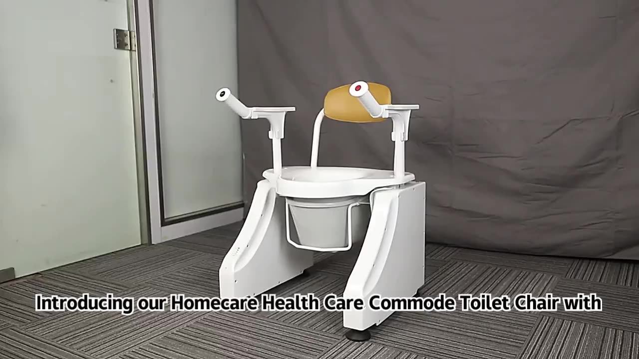 Elderly Care Toilet Commode Chair Patient Lift Transfer Safety ...