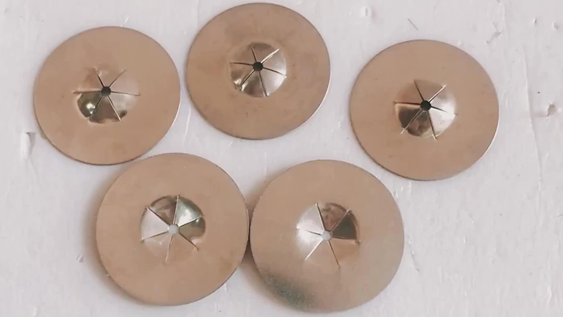 Mild Steel Round Self Locking Washers For Fixing Insulation Material ...