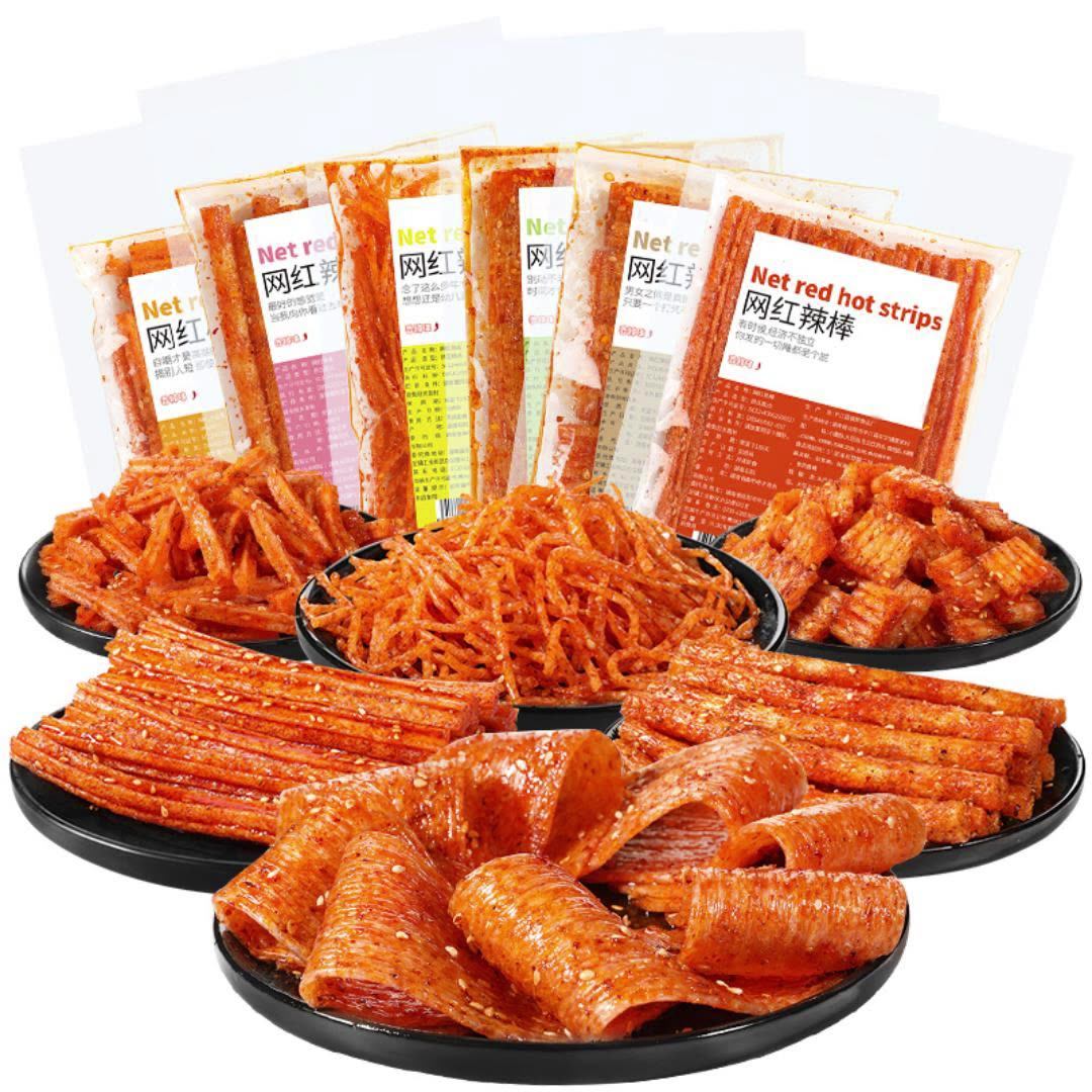 Wholesale Hot Sale Chinese Tradition Snacks Bulk Spicy Snacks Big Knife ...