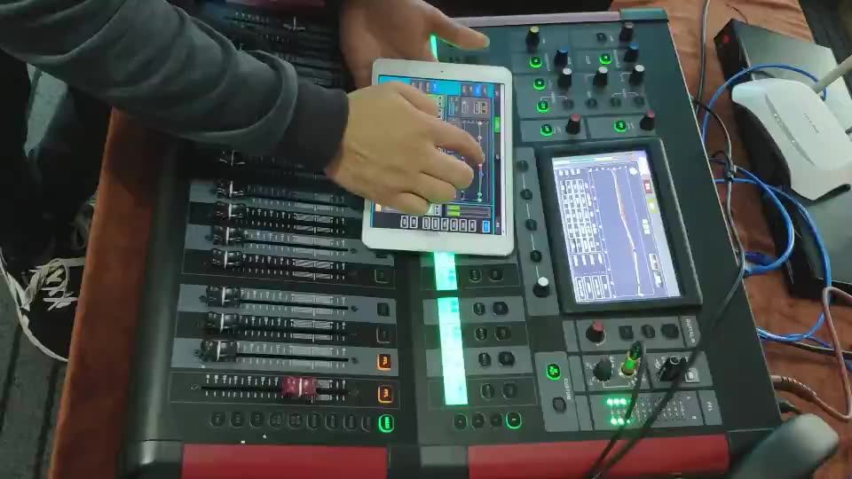 Professional Digital Music Video Mixer Console Sound System Dj Mixer 16 ...