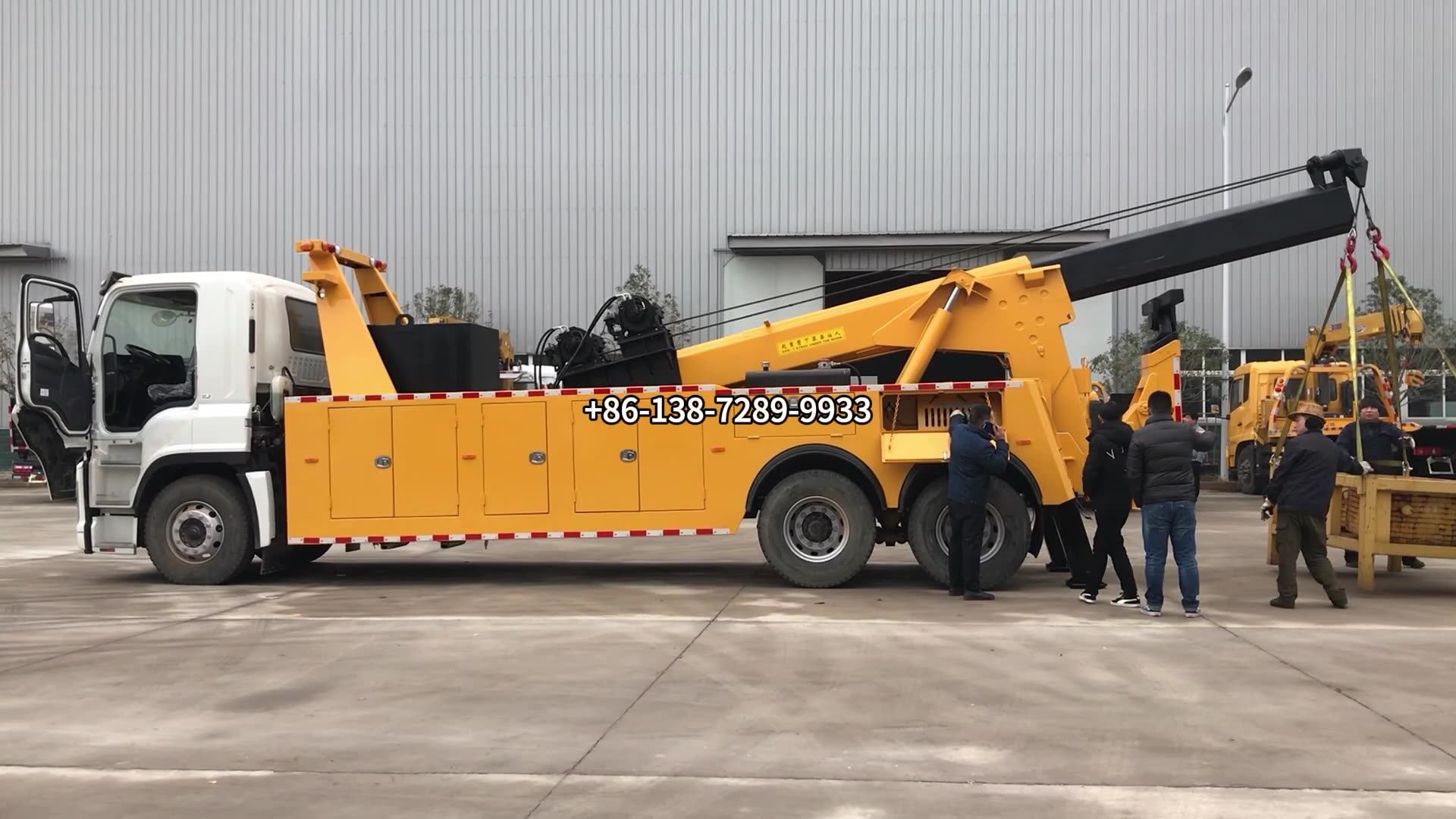 Customized Jac 20t Heavy-duty Towing Truck Ckd 6x2 10t-30t Integrated ...