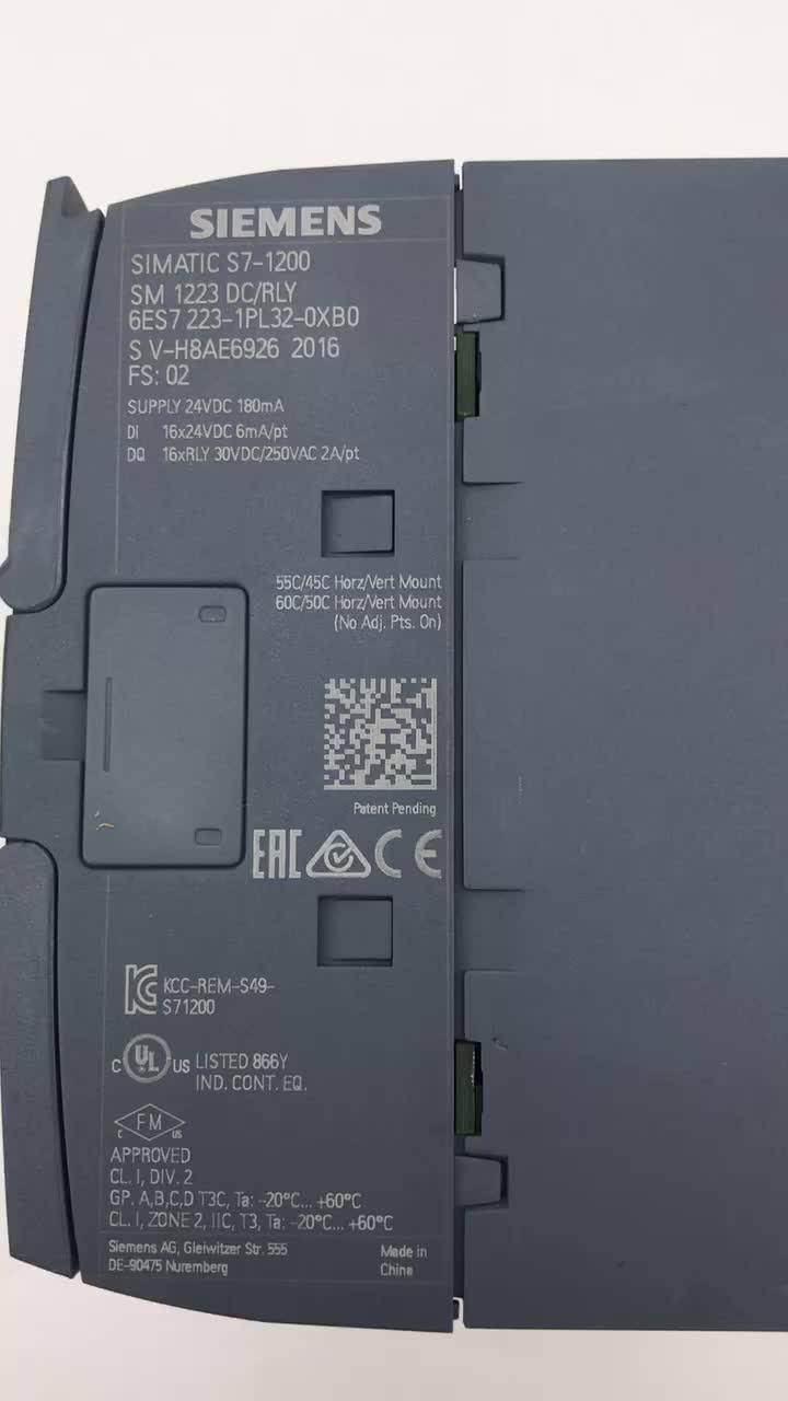 Original New Siemens Simatic S7-1200 Digital I/o Sm 1223 16di/16do ...