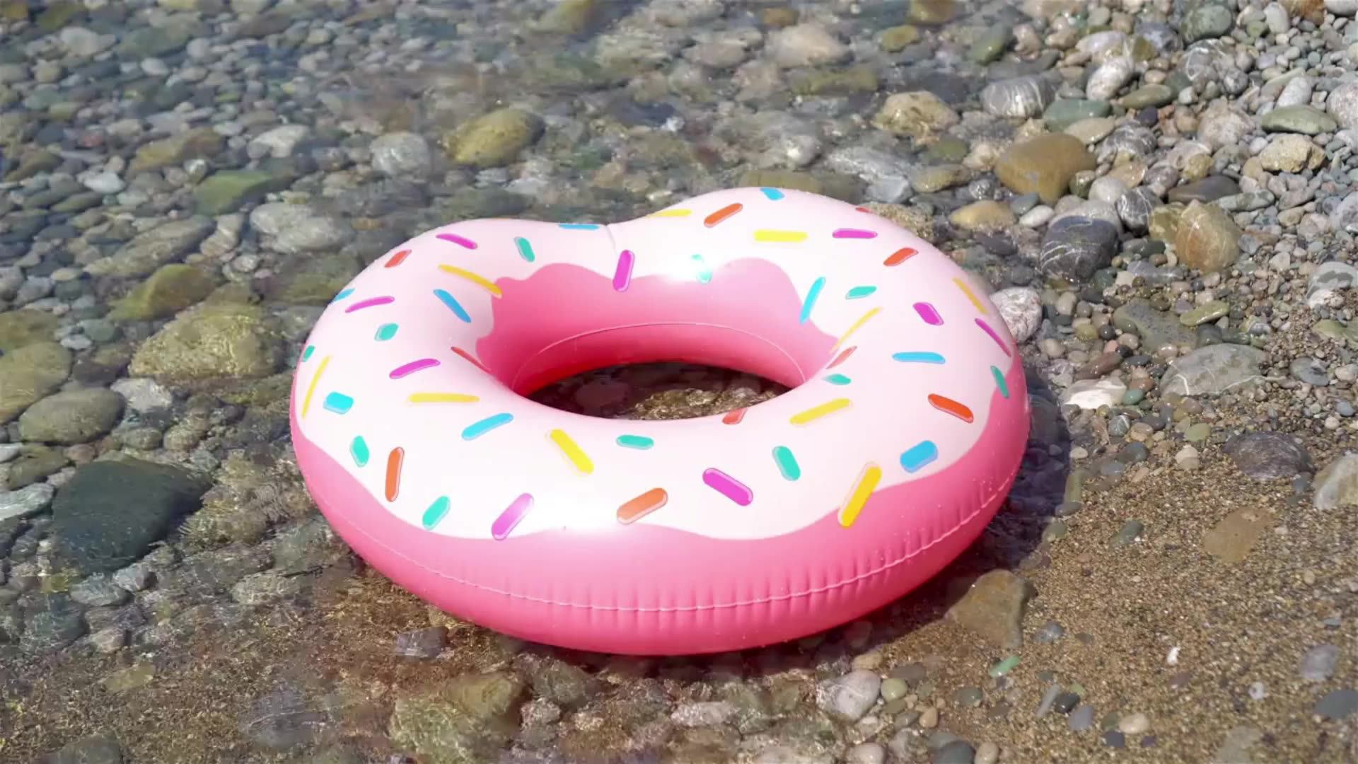 Children Transparent Swimming Rings Pool Party Accessory Pool Tube ...