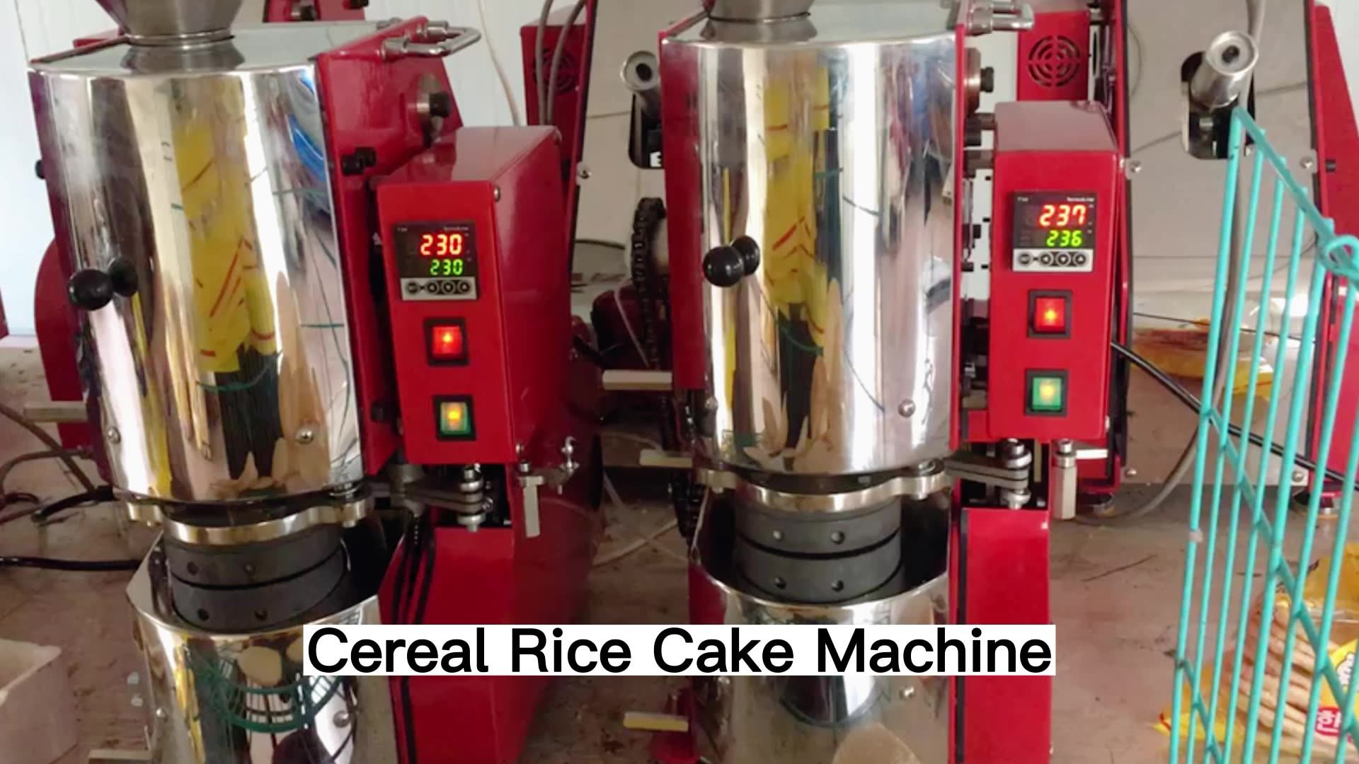 Meet Export Standard Korea Popped Rice Cake Making Popping Machine ...