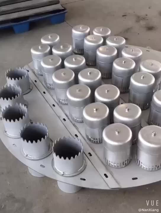 Distillation Column Internals Stainless Steel Ss304 Bubble Cap Trays ...