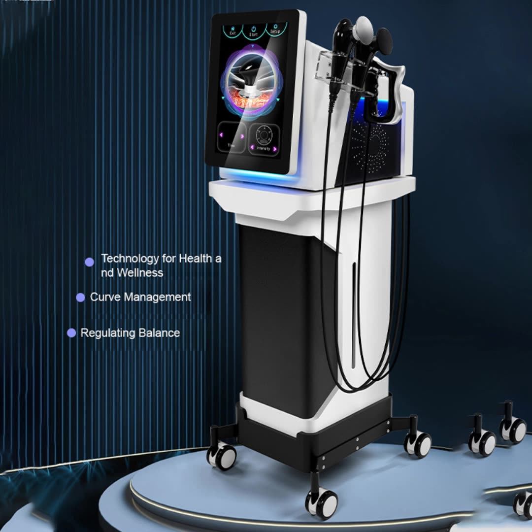 360 Rotation Rf Cet Ret 448k Fat Reduction Tecar Therapy Diathermy ...