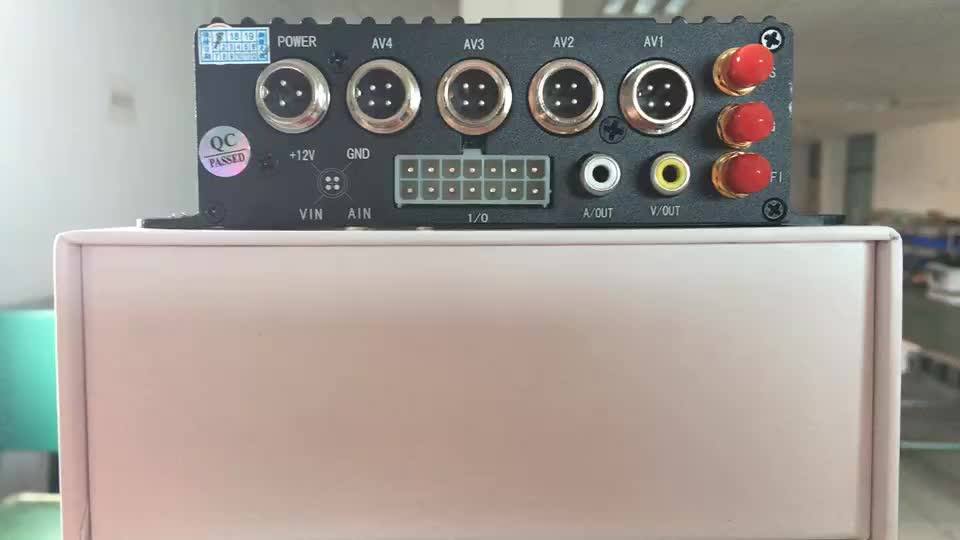 12v Car Cctv Dvr System With Gps Tracking 4 Channel 3g Wifi Gprs Gps ...