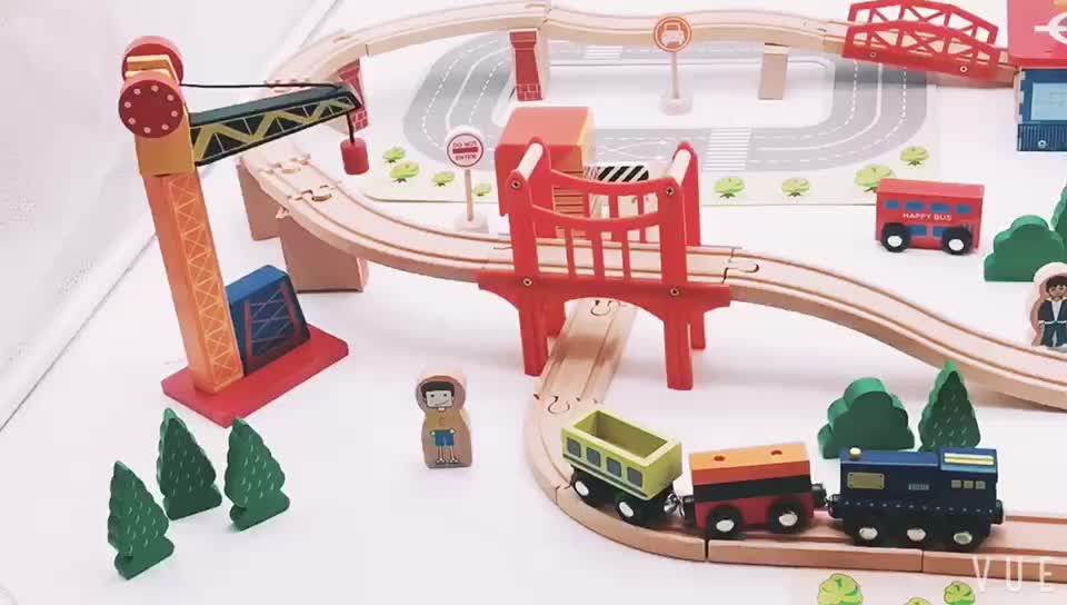 Wooden Model Railway Toy Train Set - Buy Wooden Model Railway Toy Train ...