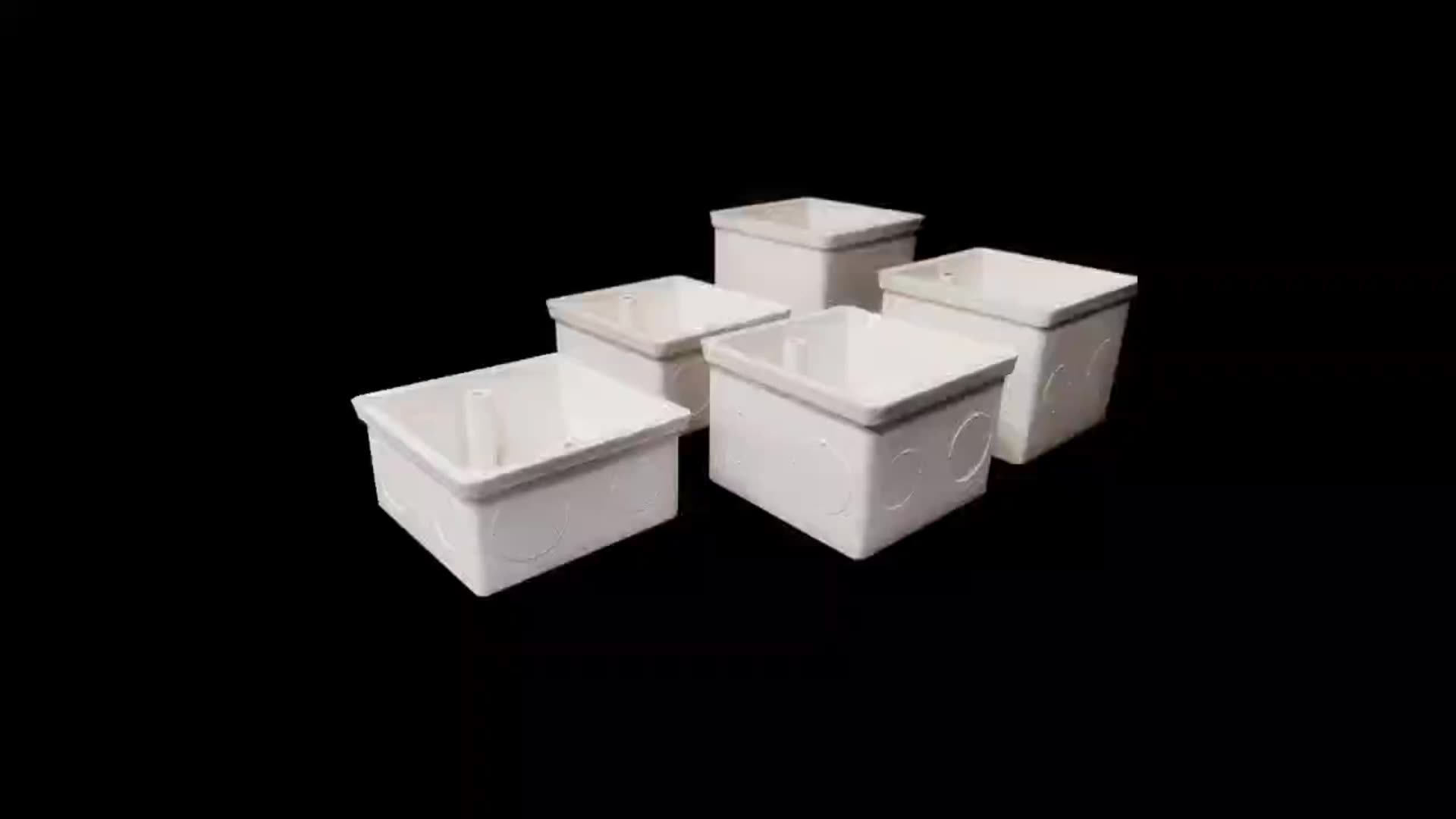 Universal Plastic Enclosure Socket Back Box Outlet Wall Mounting ...