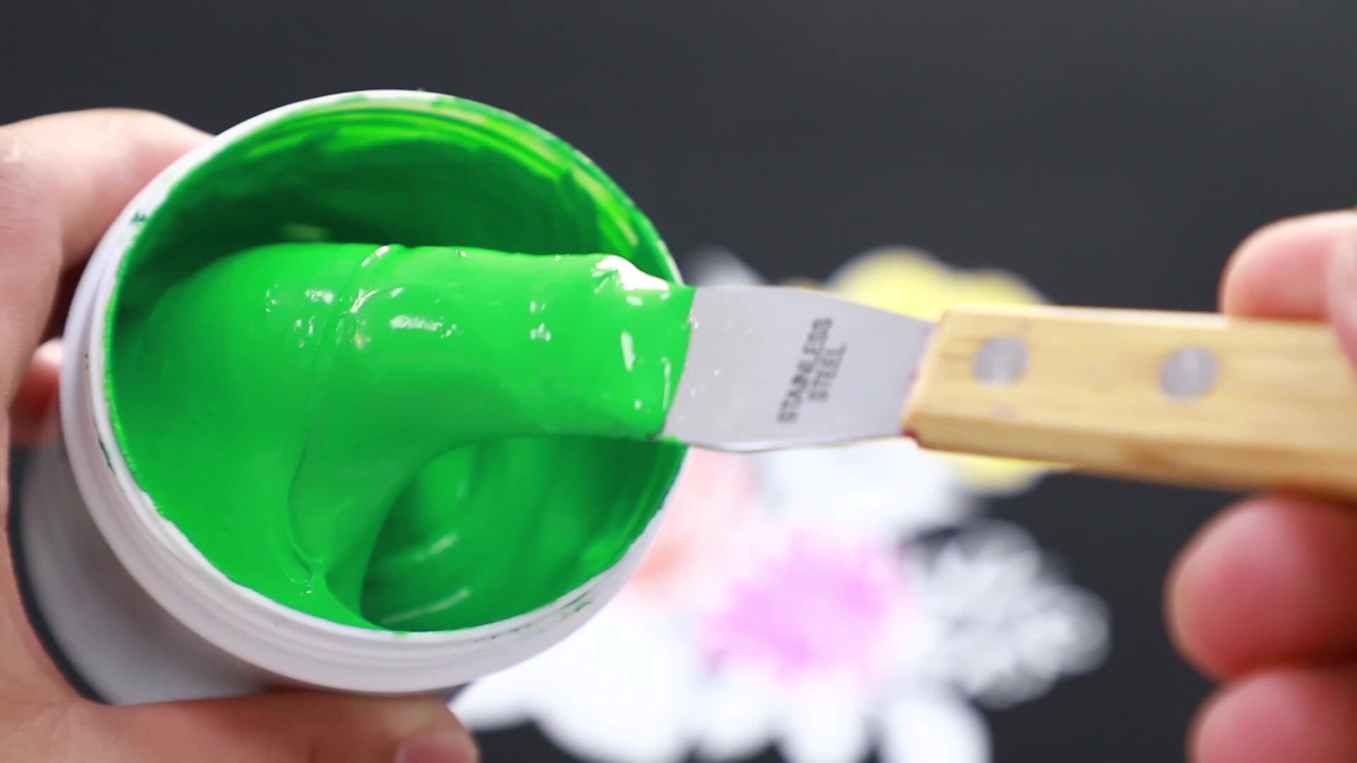 Water-based Textile Screen Print Raw Material Rubber White Paste - Buy ...