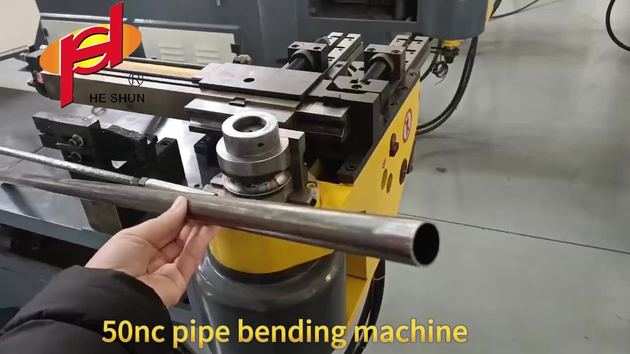 Hydraulic Tube Bender Square & Round Steel Pipe Bending Machine Digital ...