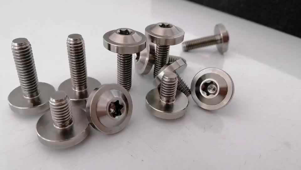 Factory Price M6*10 Cnc Machine Quality Titanium Screws Motorcycles ...