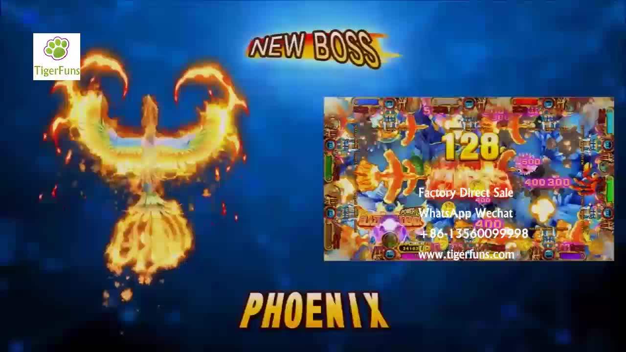 Original Igs Game Board Legend Of The Phoenix-fishing Game Machine Igs ...