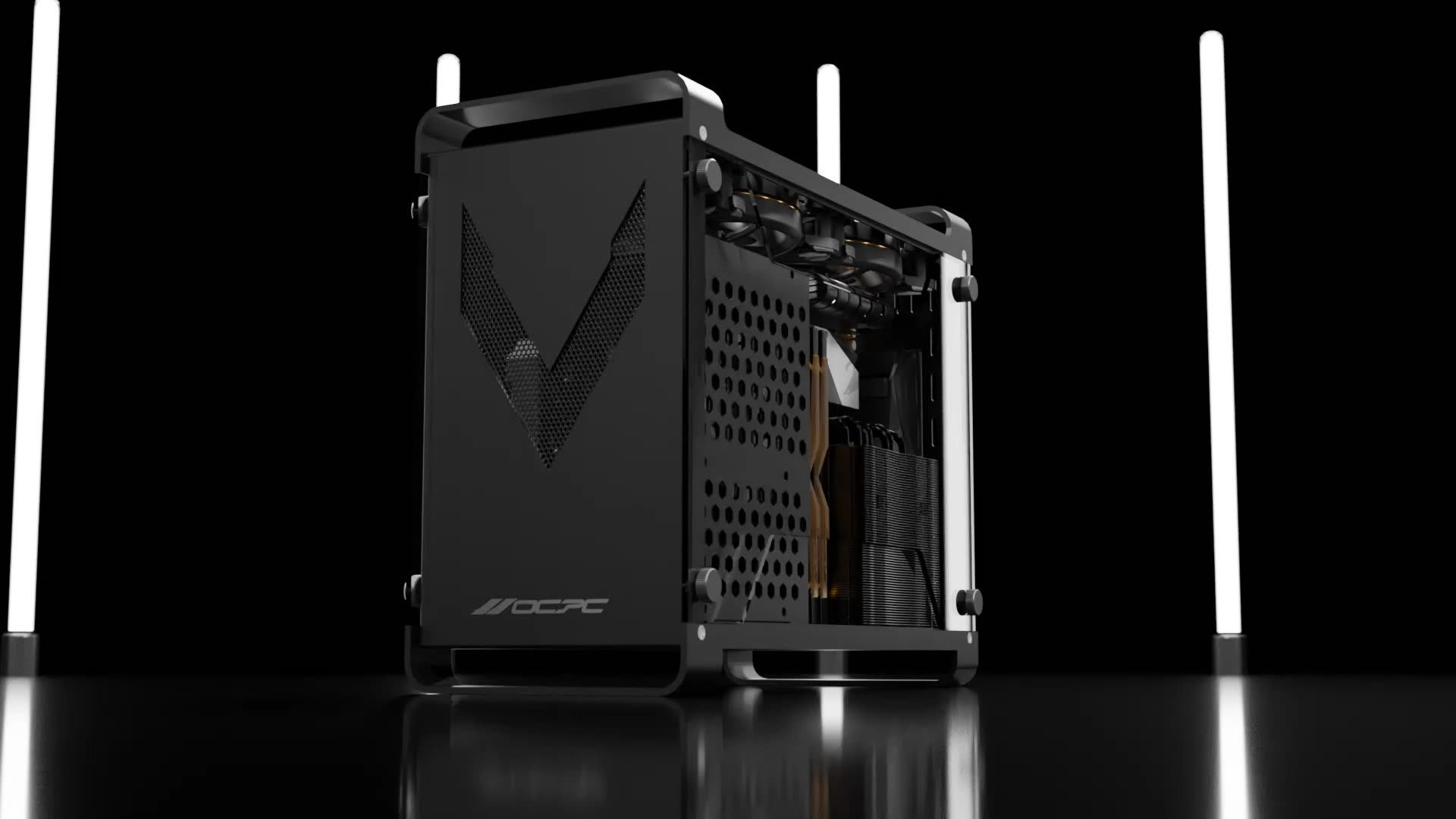 2023 Custom Hot Selling Smart Mini Itx Computer Case Desktop Cabinete ...