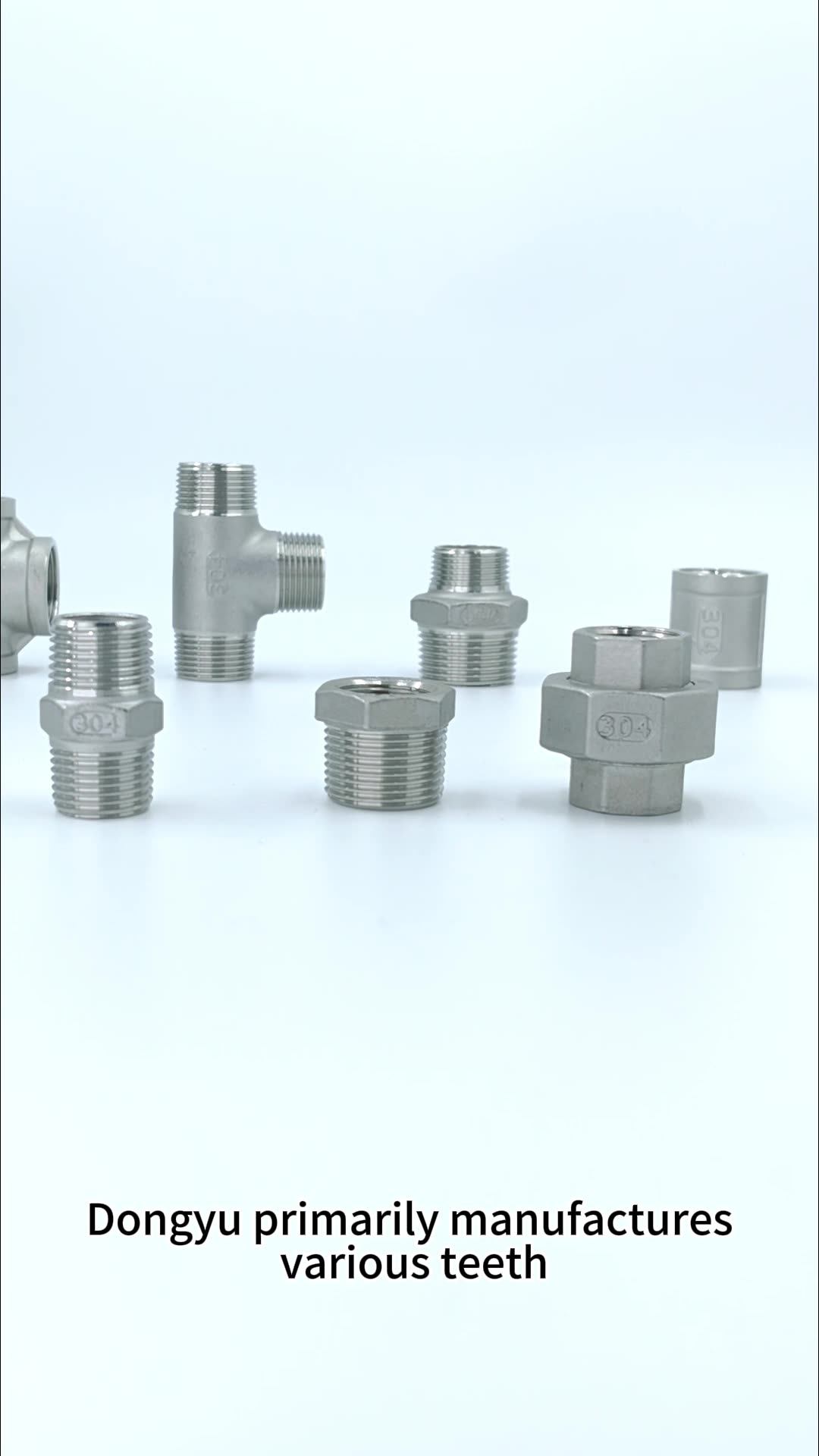 Screw Fitting Ss Pipe Fittings Stainless Steel 304 Customization High ...