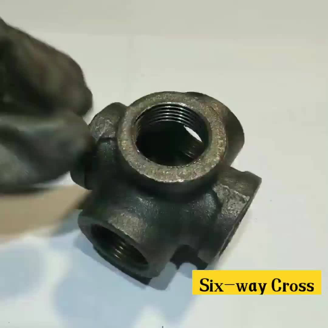 3 8 To 1 4 Tee Black Pipe Fittings -1-1/4" Side Outlet Tee NPT 150#, UL ...