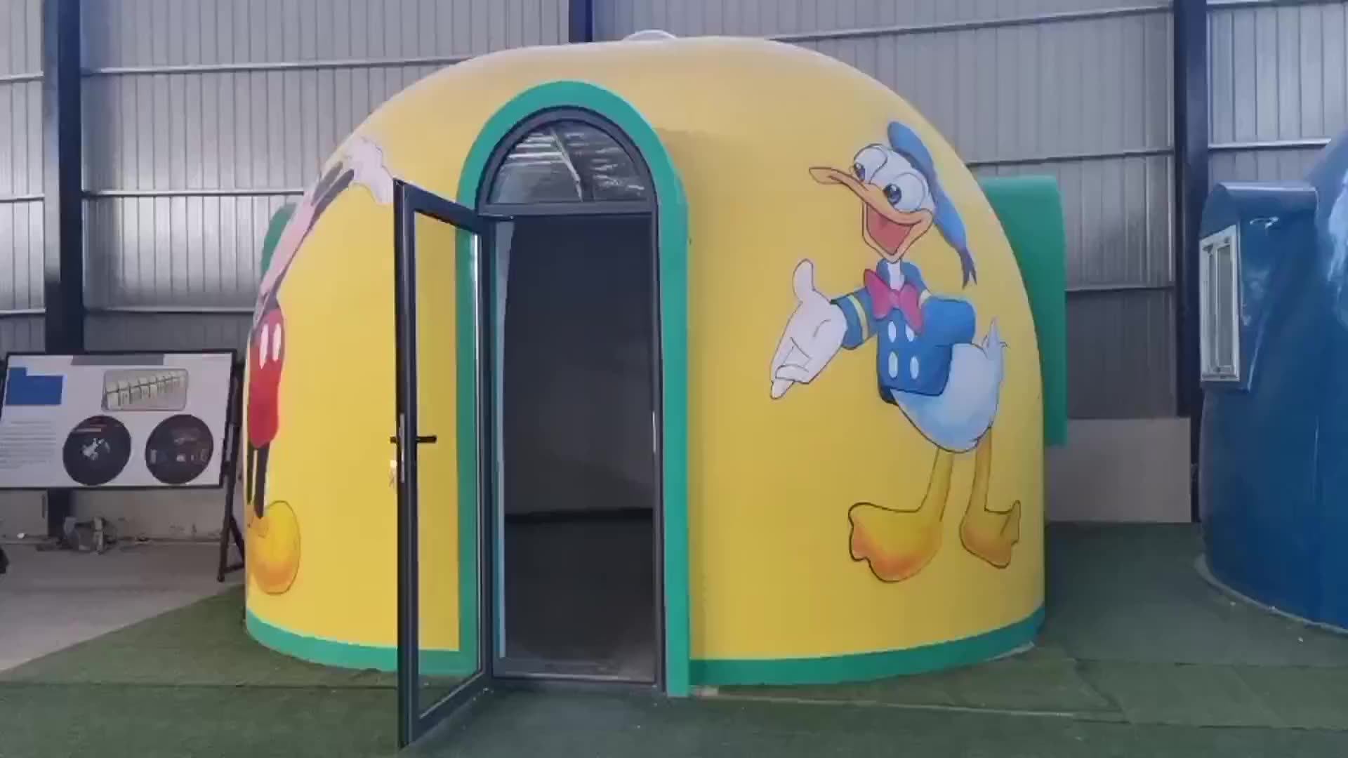 China Modular Graphene Eps Diy Bowl Geo Igloo Ready Made Dome House For ...