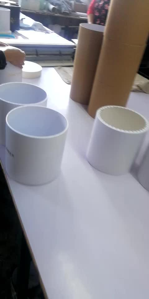 Custom Round Cylinder Paper Gift Box Flowers Packaging Boxes With ...