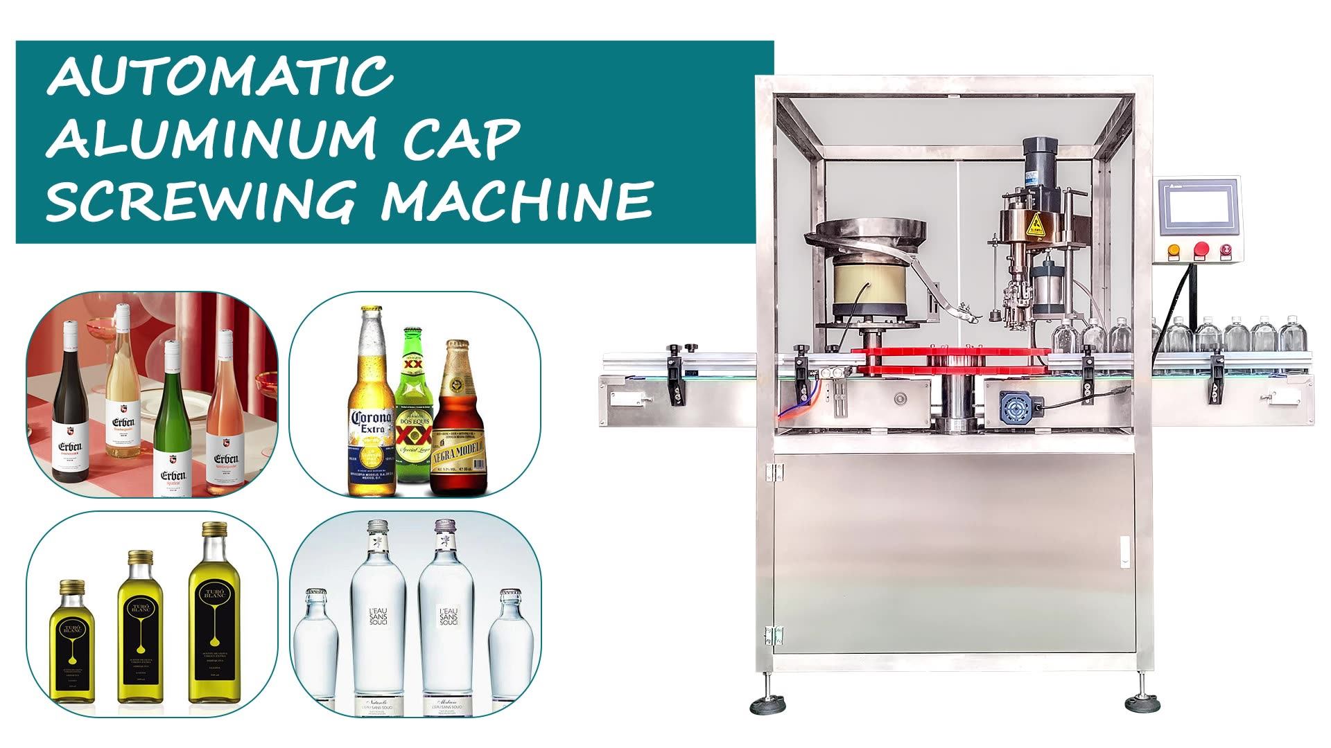 Yimu Cm100 Fully Automatic Tonic Water Vinegar Drinks Ropp Aluminium ...