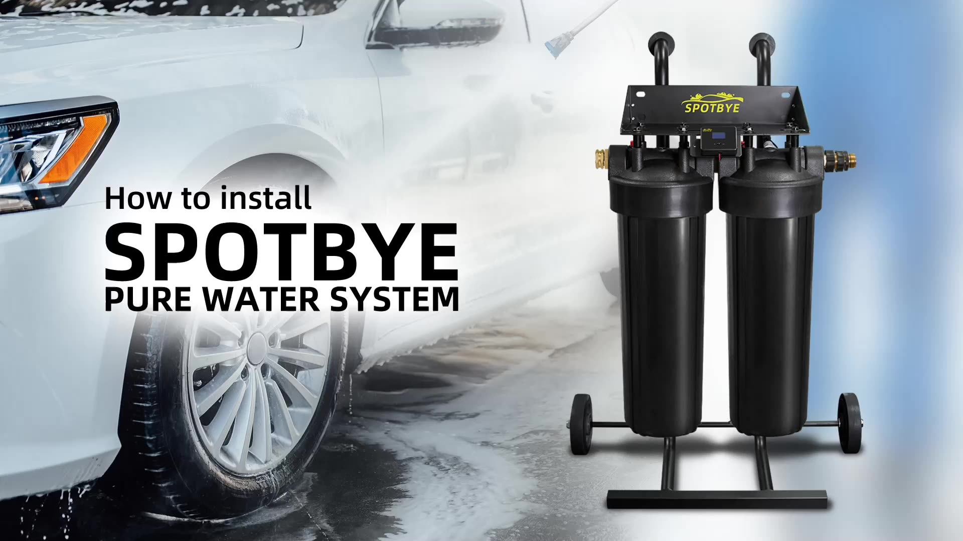 Portable Water Deionizer Car Detailing Trolley New Products 2024 Pure ...