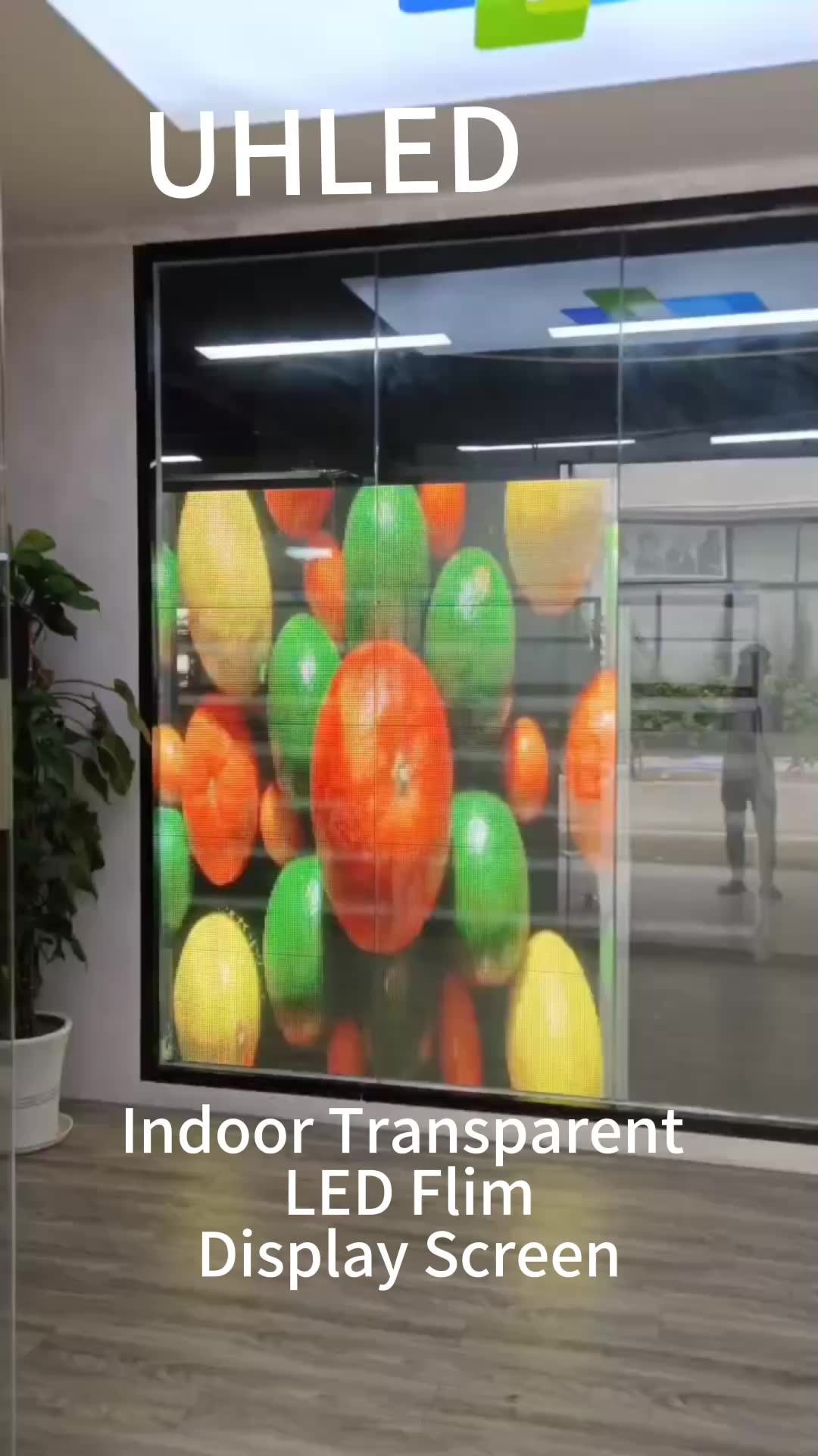 Hot Sale P6.25 P8 P10 Indoor Transparent Flexible Led Screen Adhesive ...