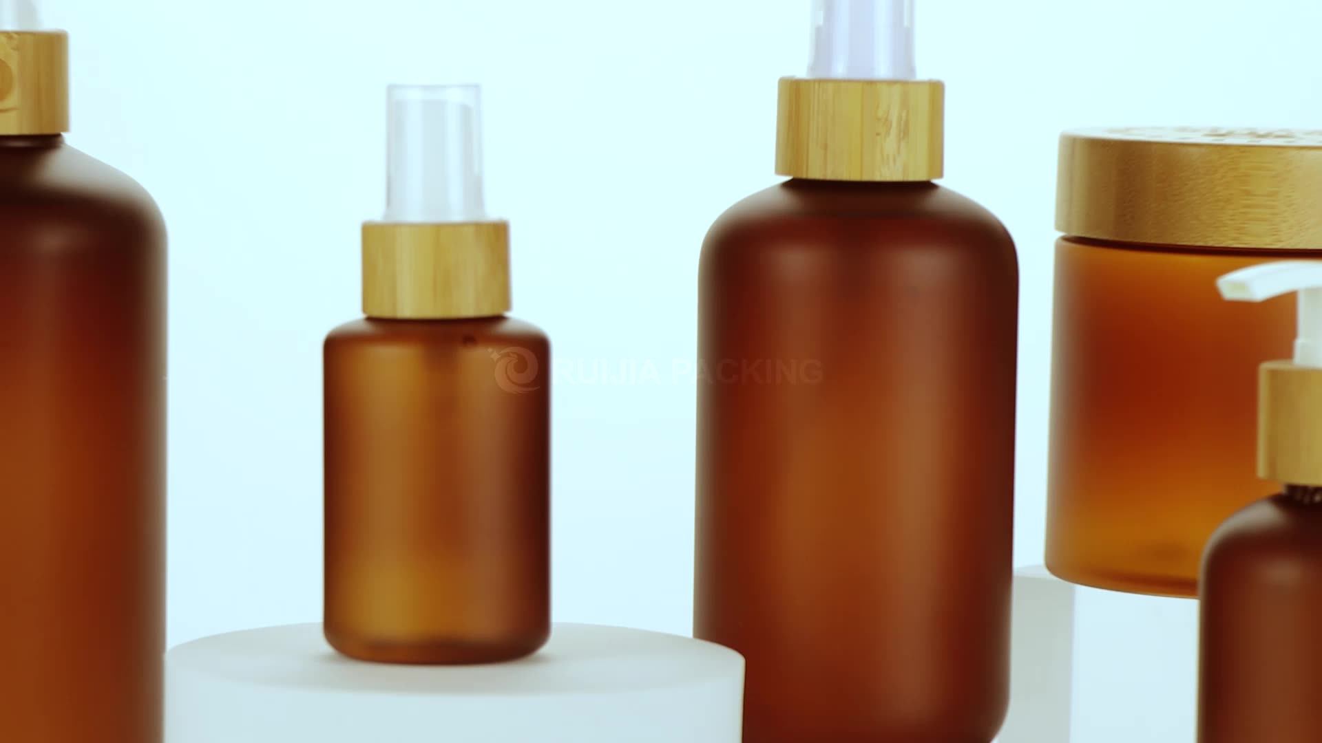 Cosmetic Package Set 250ml Cream Jar 100ml 150ml 250ml 500ml White ...