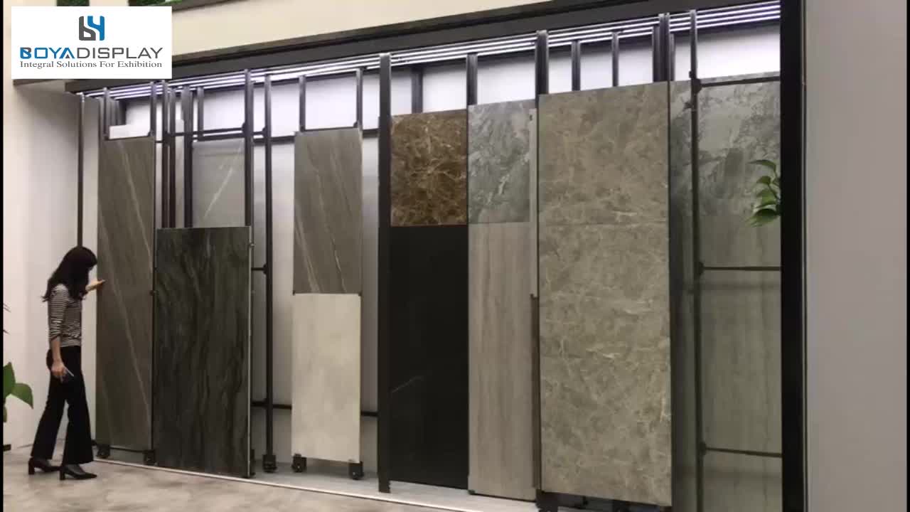 Ceramic Marble Tiles Showroom Display Racks Stands Metal Sliding ... Ceramic Marble Tiles Showroom Display Racks Stands Metal Sliding ...