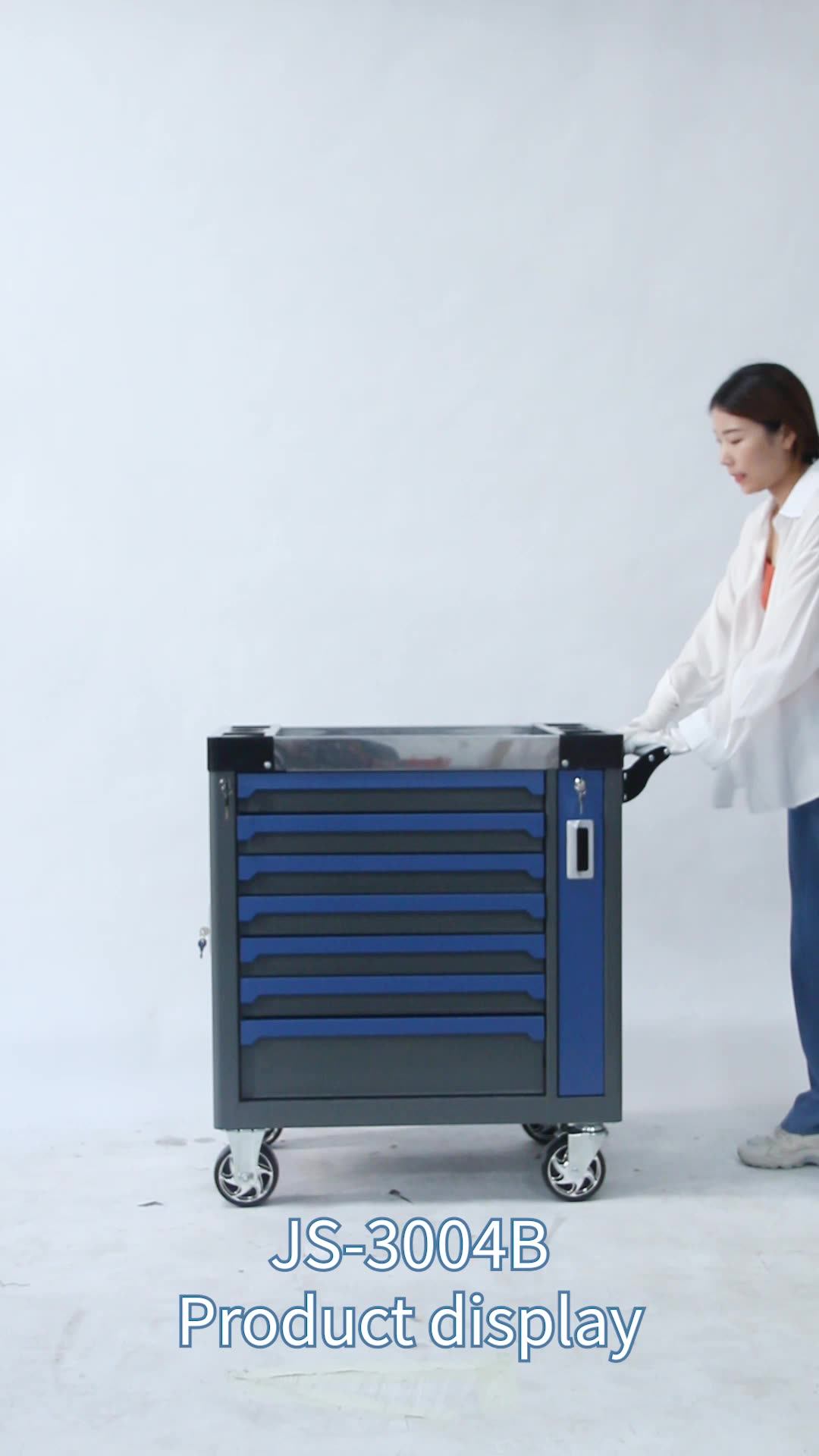 Heavy Duty Stainless Steel Tool Chest 7 Drawers Tool Cabinet Cart ...