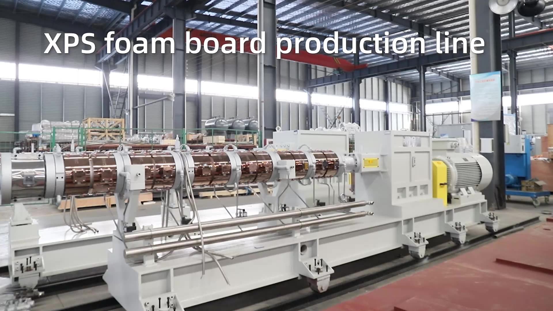 Extruded Polystyrene Board Machine Co2 Foaming Insulation Xps Board ...