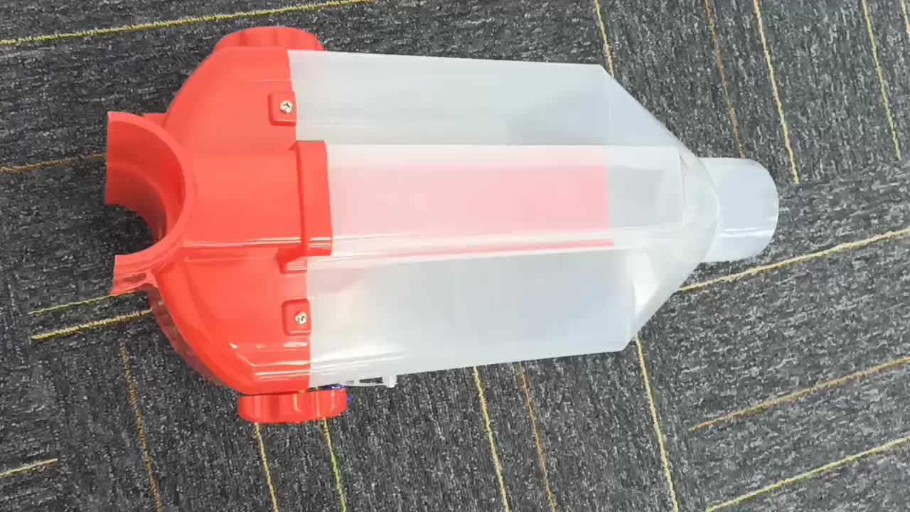 Fowl And Livestock Equipment Plastic Feed Dispenser In Automatic ...