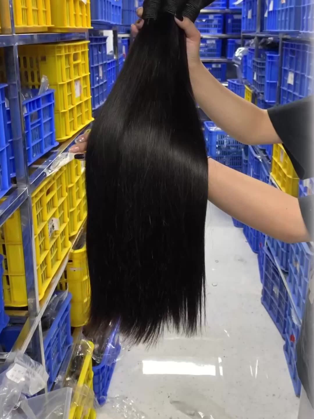 Xuchang Wholesale Hair Vendors Virgin Bundles Double Drawn Full End ...
