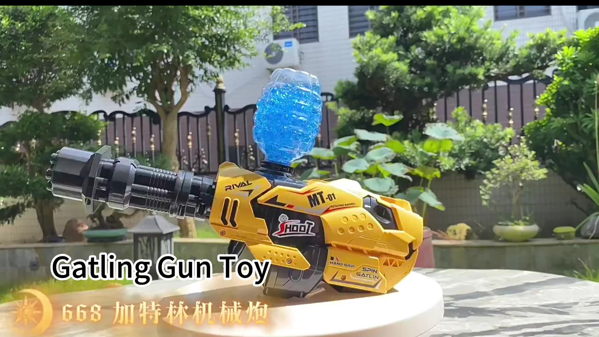 Yuanqi Wholesale Gatling Water Bullet Gun Toys Shooting Water Cannon ...