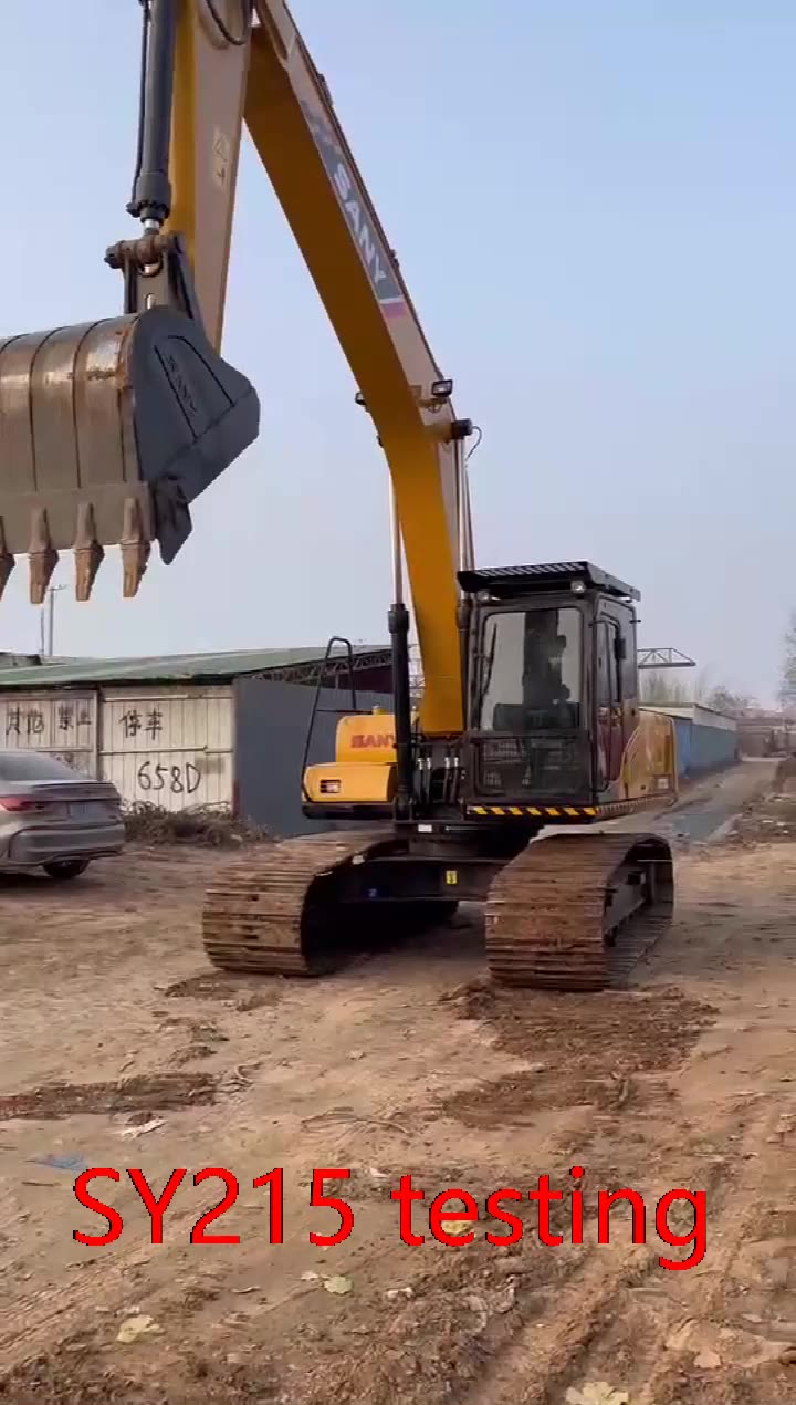 Japan And China Made Used Crawler Excavator Sany Sy215c Japan Engine