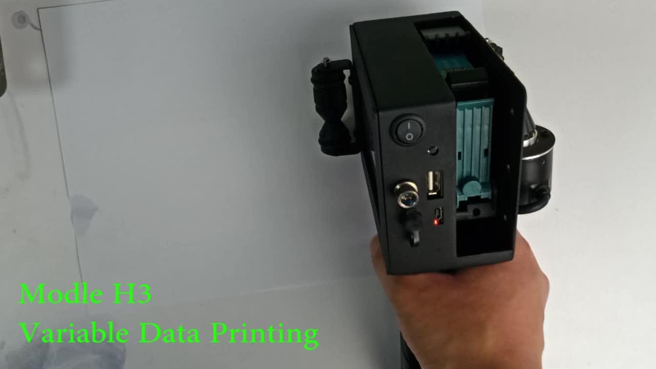 Handheld Ink Jet Printer Refillable Ink Cartridge Compatible Printing ...