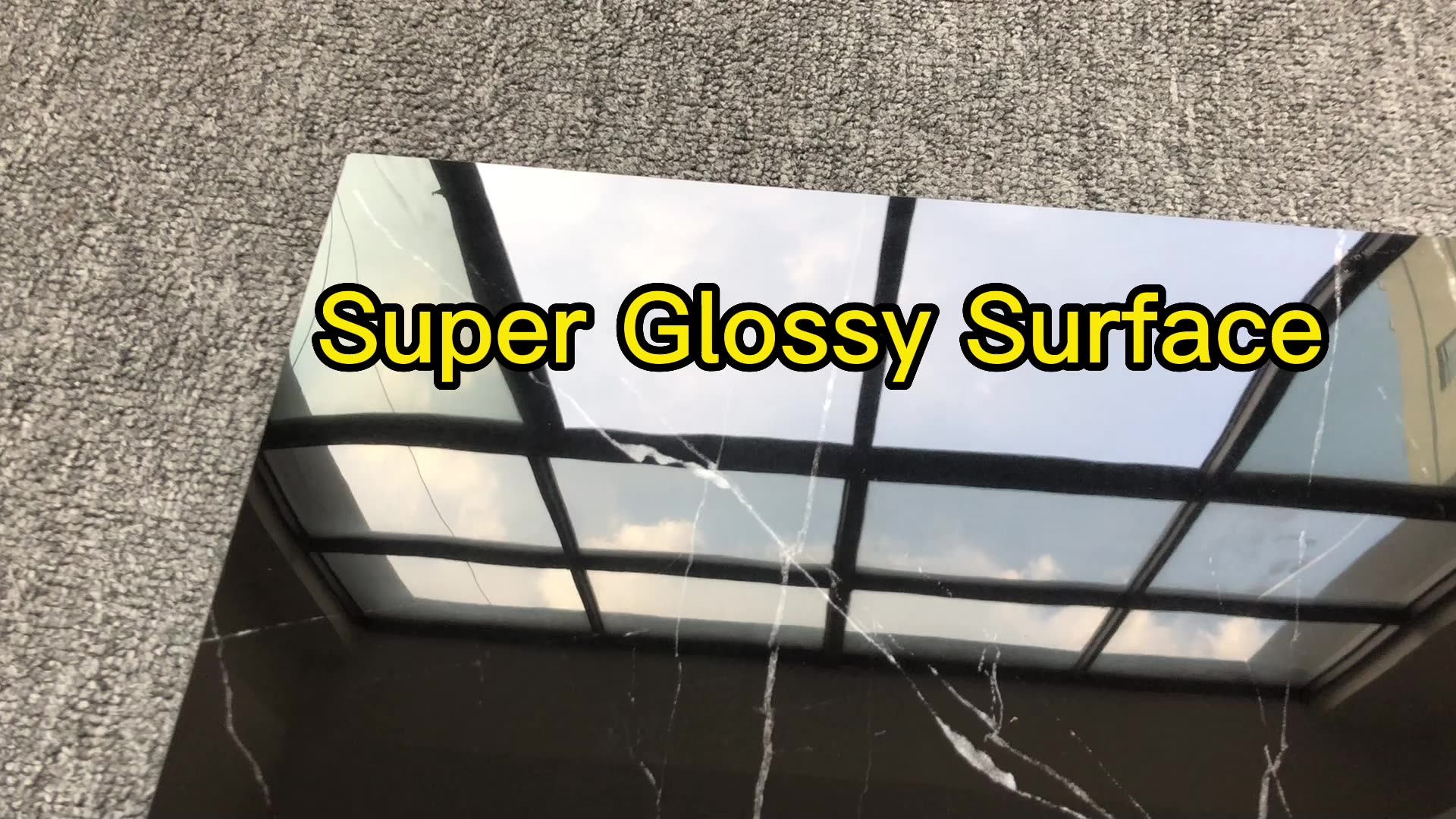 Black Non Slip Stair Tile Parking Matte Homogeneous Full Body Porcelain ...