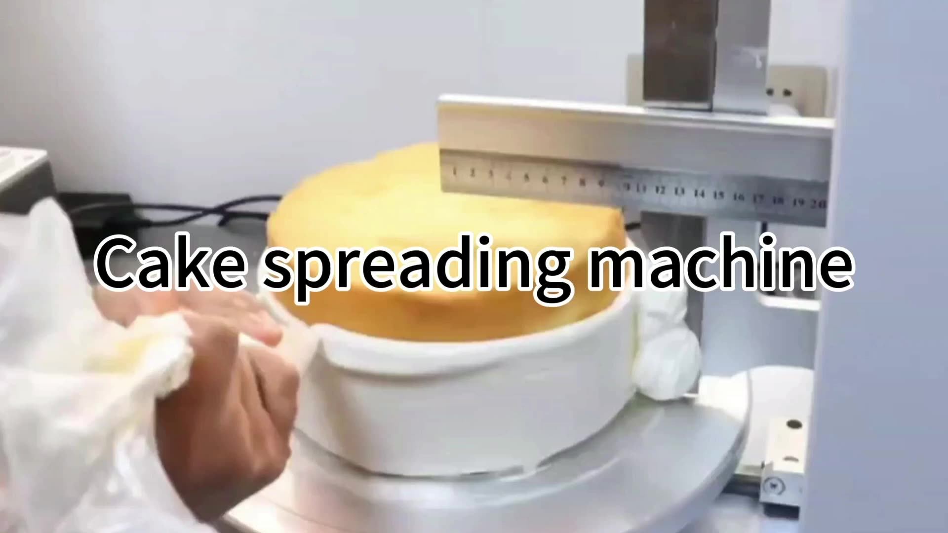 Bread Makers Bakery Equipment Birthday Cake Automatic Decorating Cream ...