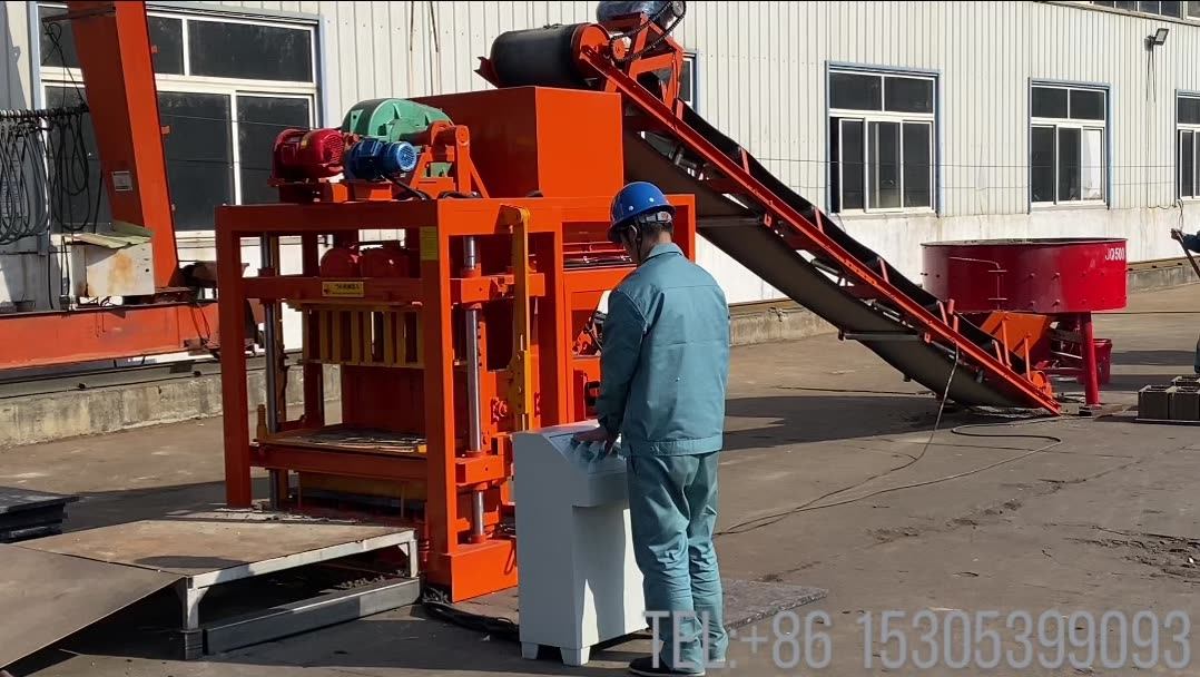 The Blocks Made By Qtj4-26c Block Machine Are Even High In Density And ...