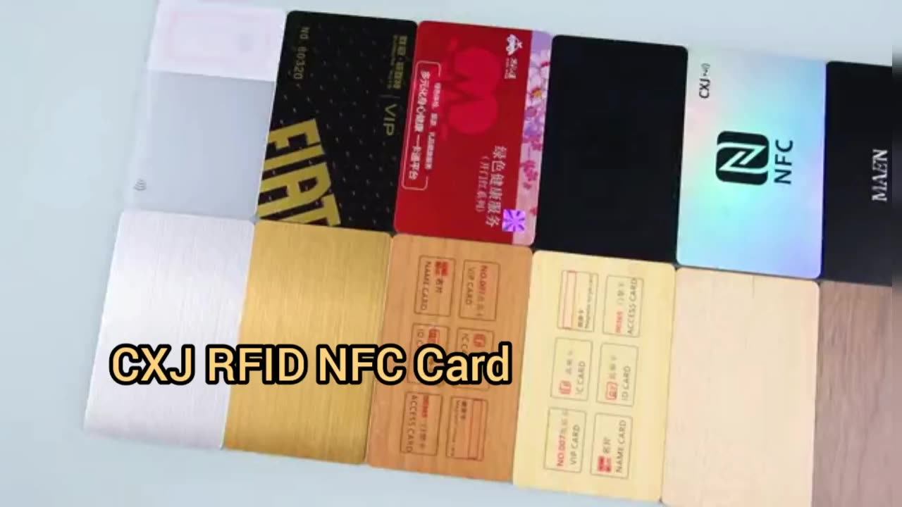 Social Medial Nfc Card Qr Code Scan 13.56mhz Ntag 213 Ntag 215 Ntag 216 ...