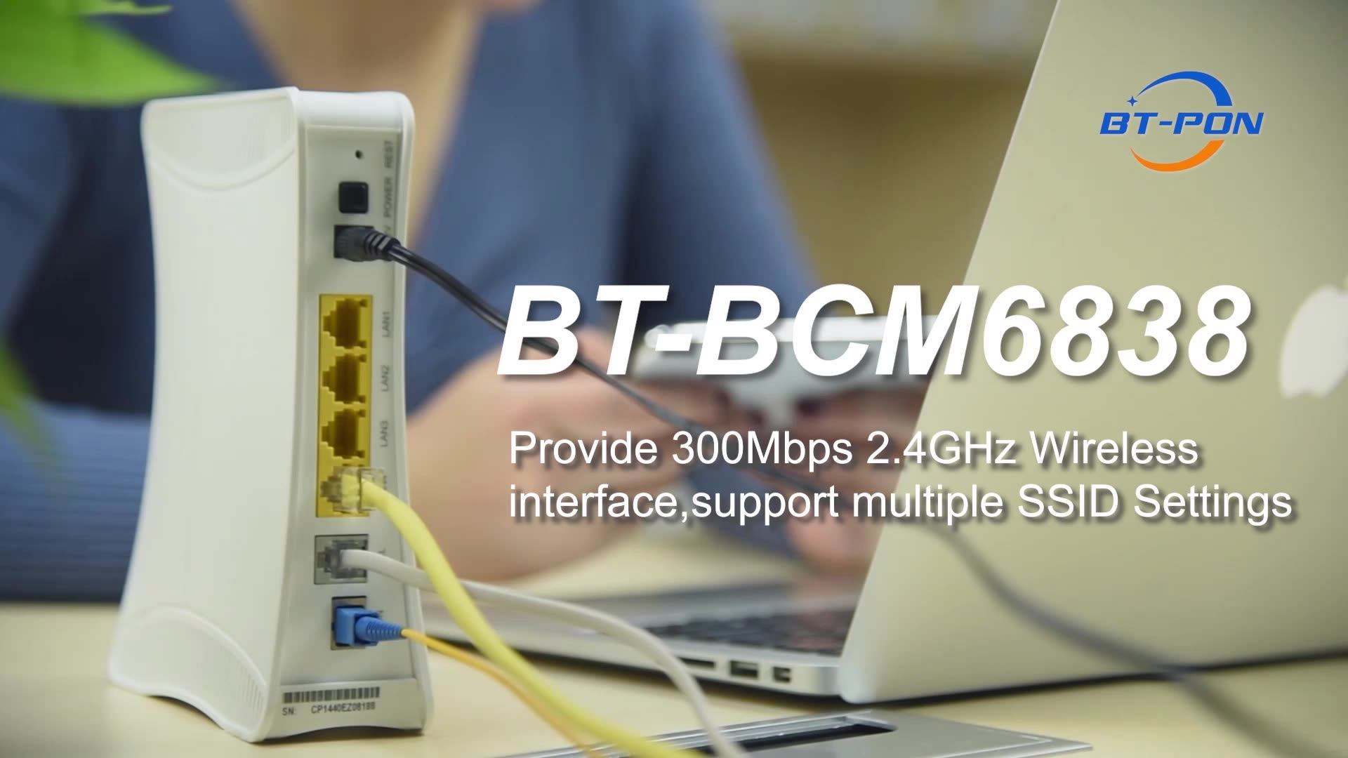 Fibra Optica Onu Fiber Ont Router Ftth Gepon Onu Modem 3fe 1 Ge Gpon ...