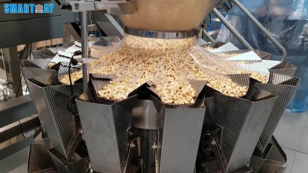 Automatic Cashew Nut Roasted Peanut Packing Machine - Buy Roasted ...
