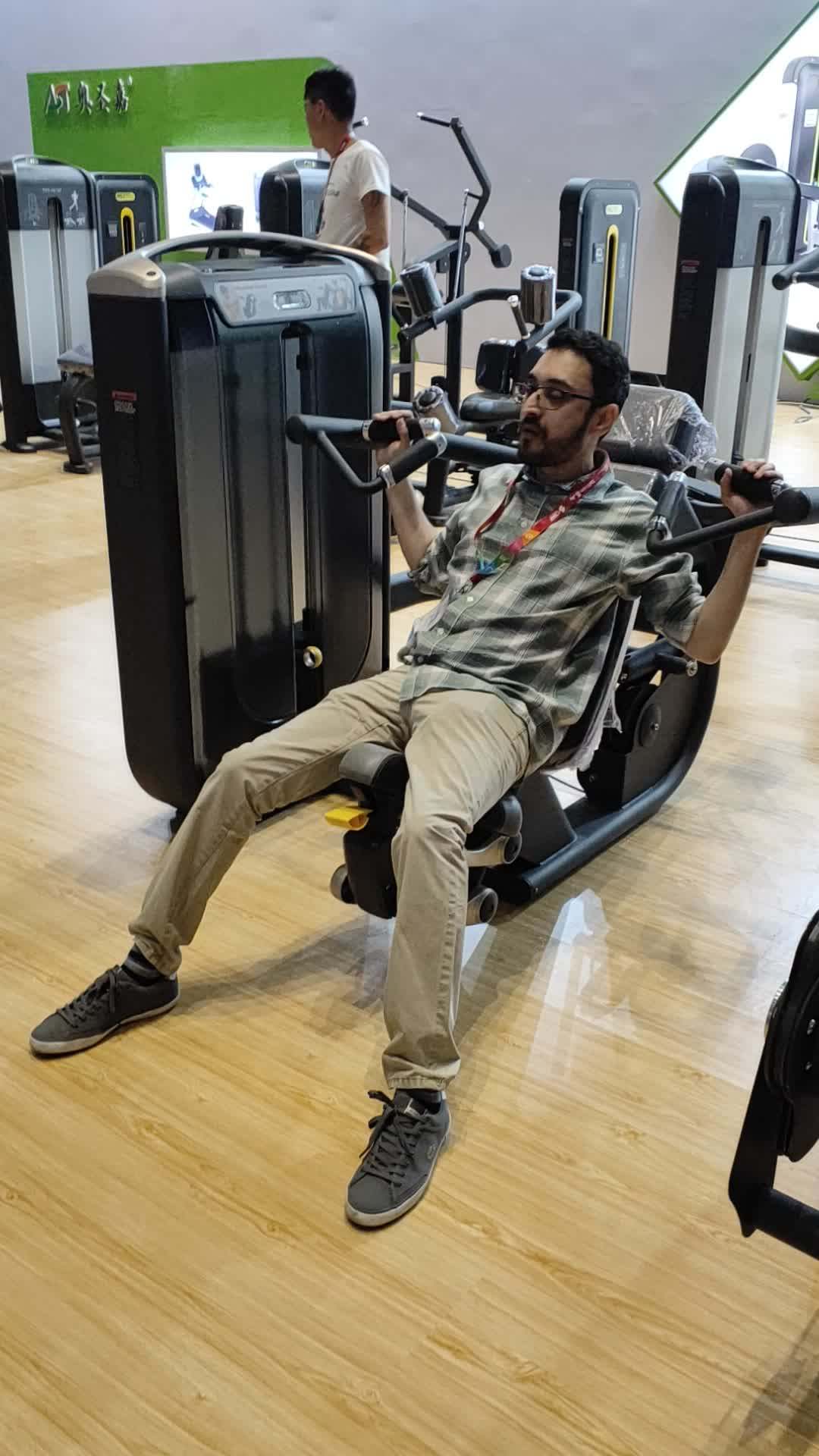 Factory Shoulder Gym Commercial Fitness Equipment Pin Loaded Machine ...