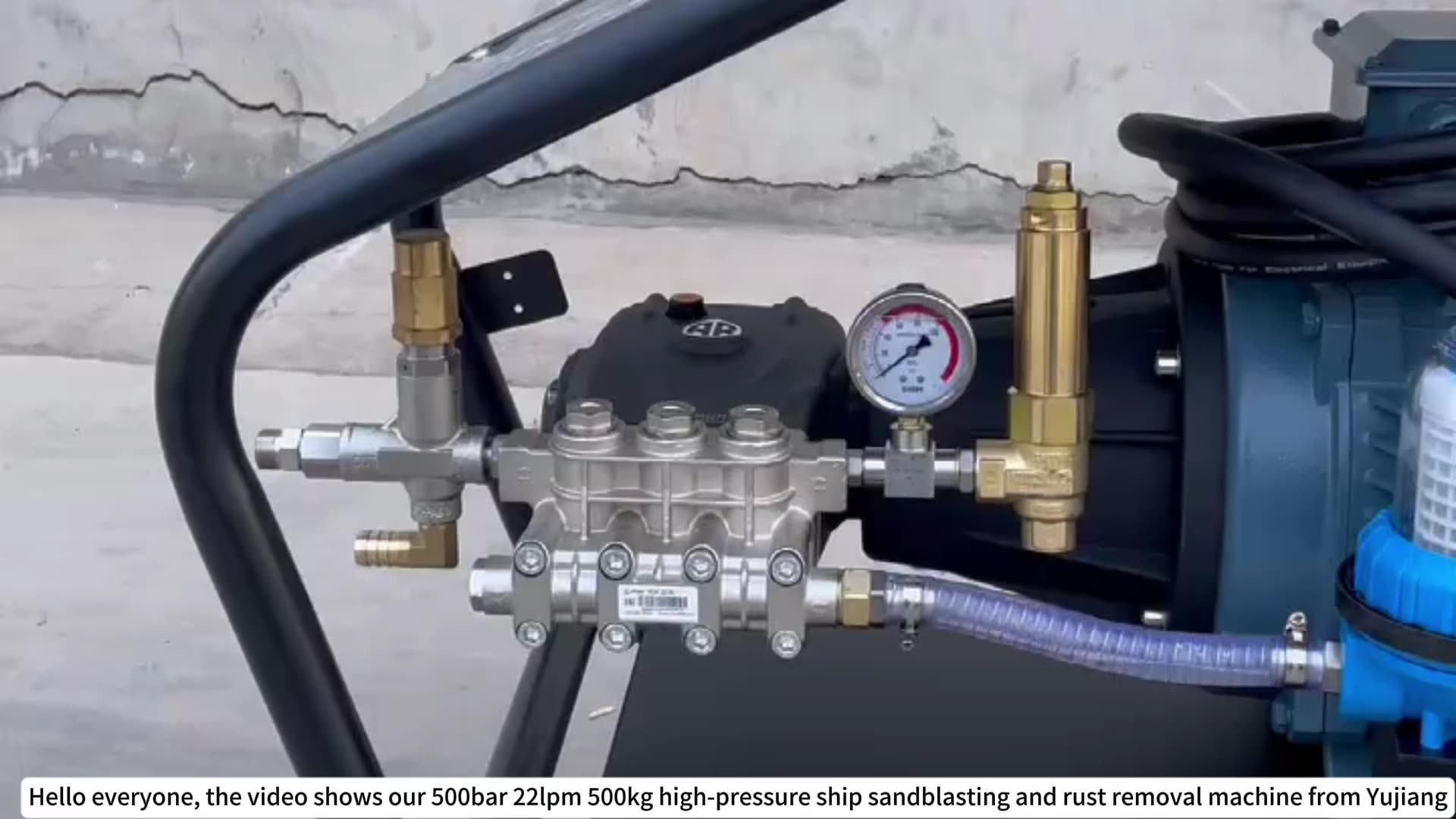 Amj 500bar 22lpm High Pressure Car Wash Water Washer Marine High ...