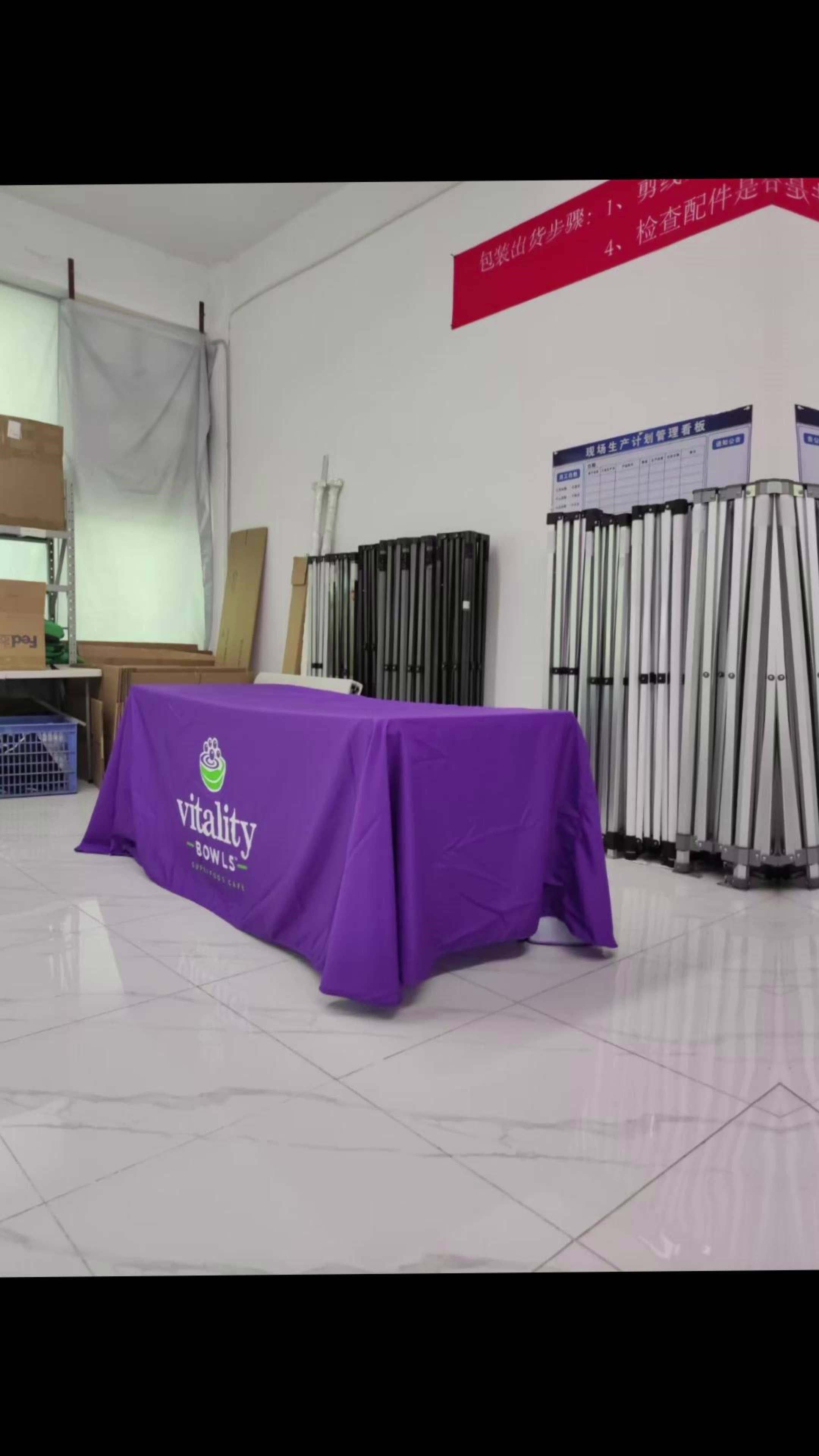 Global Tent Custom High-quality Advertising Tablecloth Waterproof ...