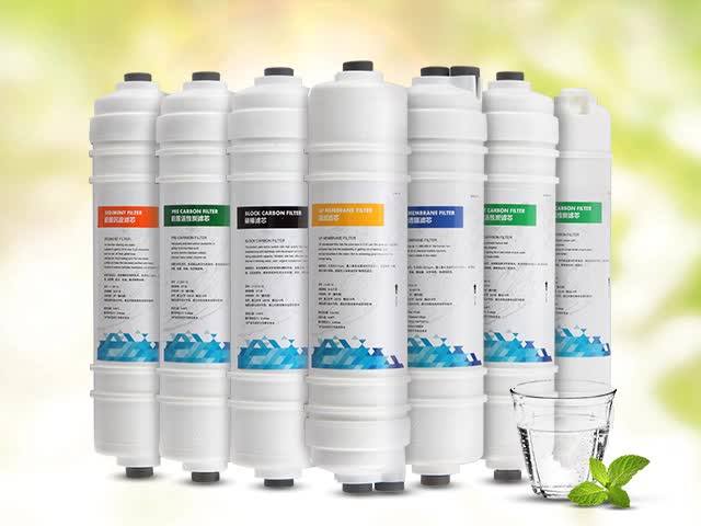 8 Inch Inline Small T33 Post Carbon Water Filter Cartridge - Buy T33 ...