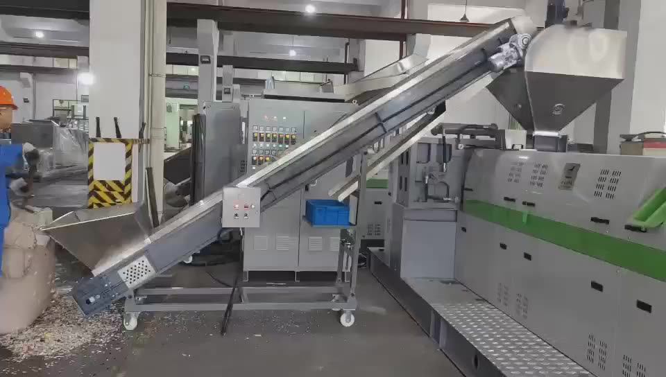 Small Plastic Recycling Machine Plastic Pelletizing Machine Pvc Pe Pp ...
