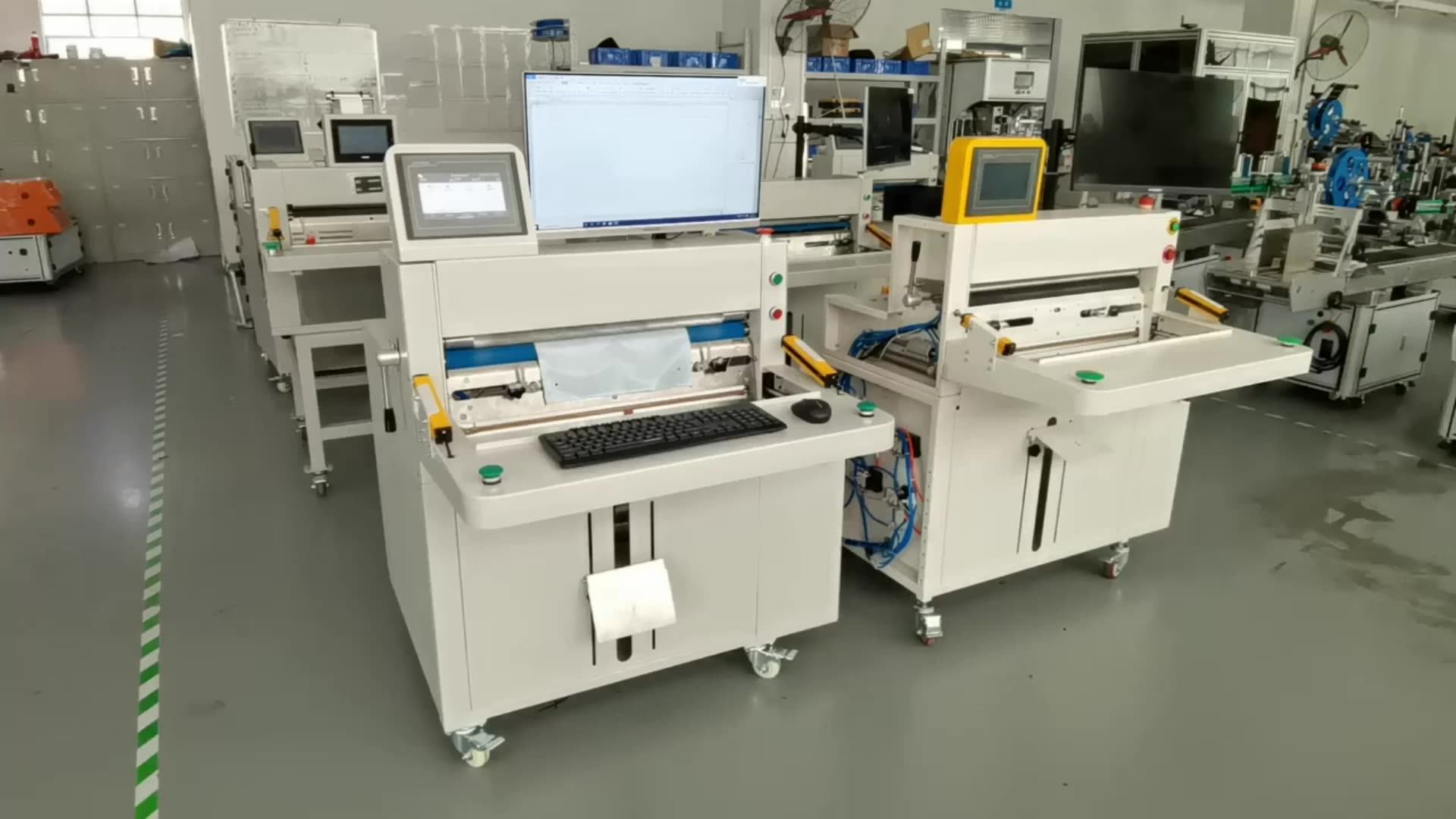 Autobag/ Poly Automatic Bagger Desktop Pre-opened Roll Bag Packing ...