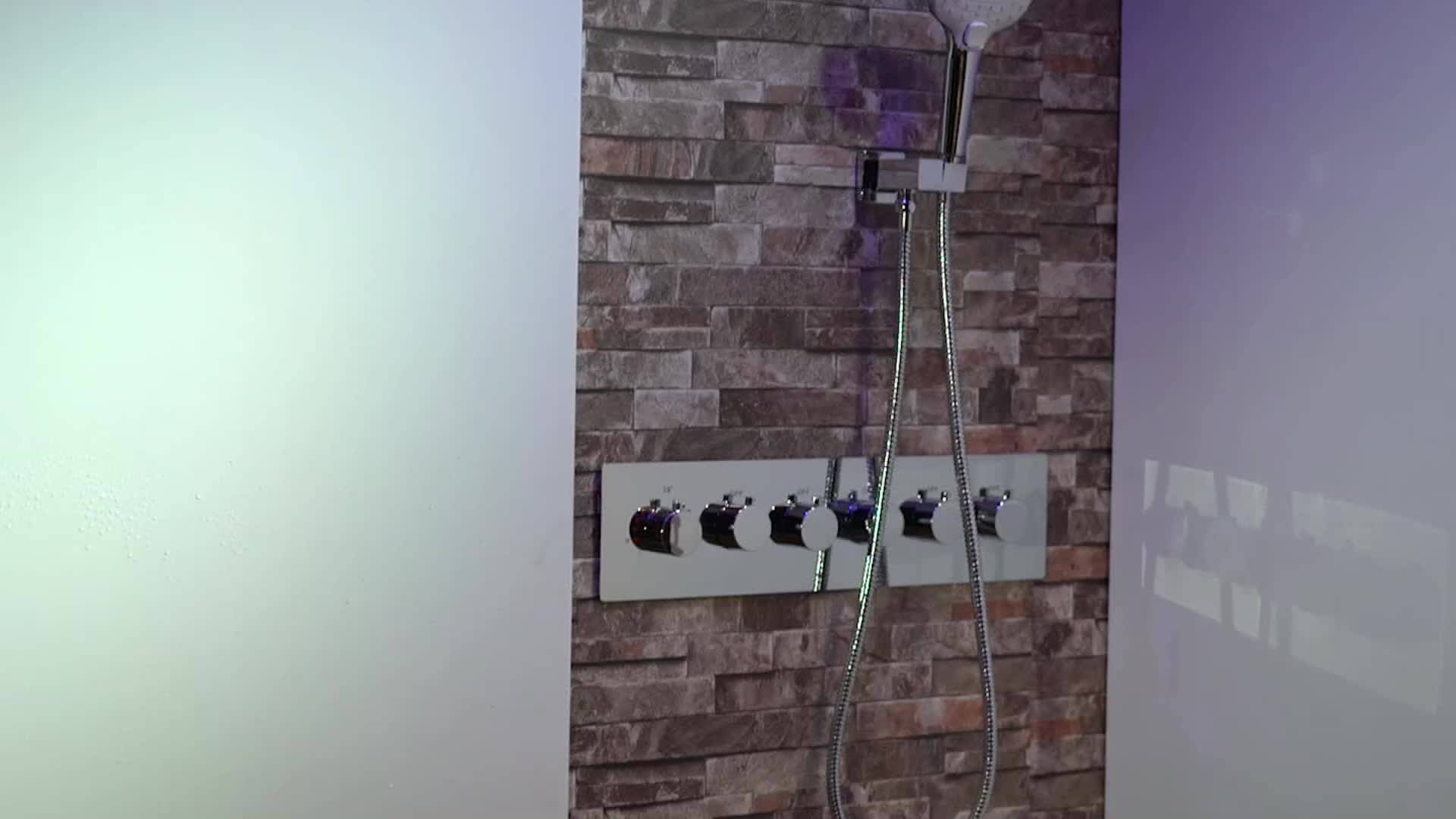 High Quality Electric Shower System Spa Mist Waterfall Bath ...